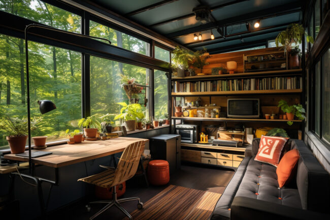 Comment aménager l'intérieur d'une maison container ? Nos astuces