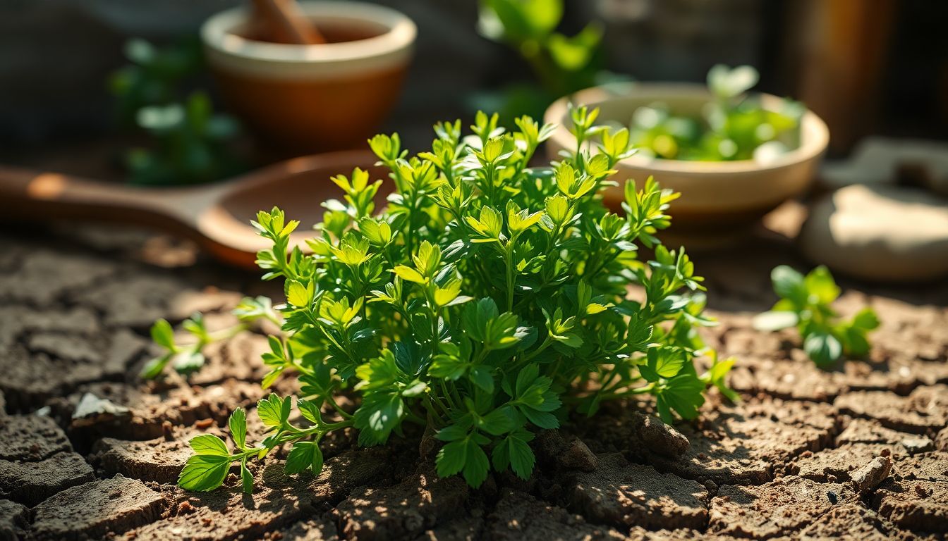 Cette herbe méconnue rehausse les plats, pousse sans eau et aide la ...